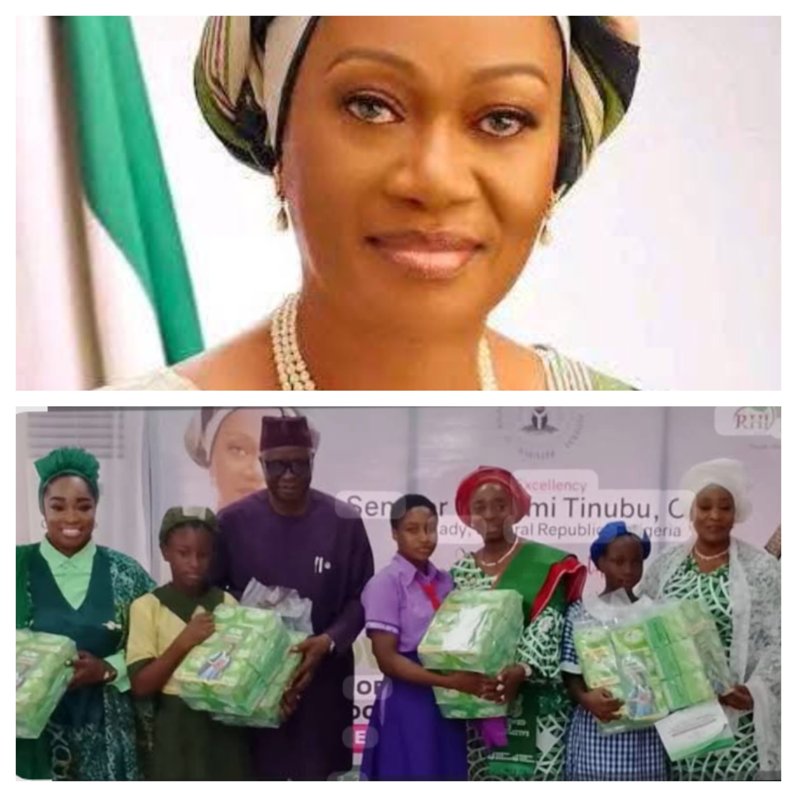 First Lady Launched The “Flow With Confidence” Nationwide Distribution ...